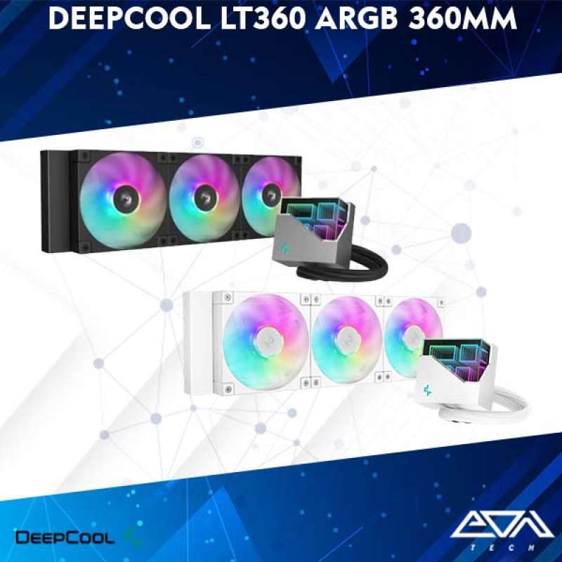 Jual Deepcool Lt360 Argb 360mm High-performance Aio Cpu Cooler - White ...