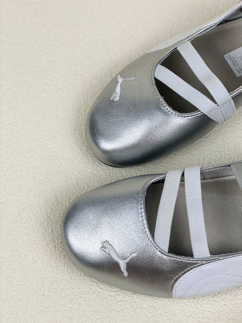 Jual Puma Speedcat Ballet Silver White Womens (100% Original) [401581 ...