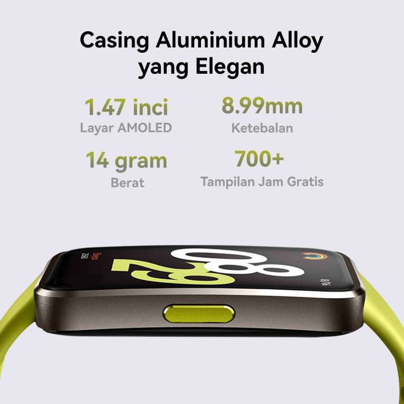 Promo 【12.12】huawei Band 10 Smartband | Sleek Aluminum Alloy Case | Pro ...