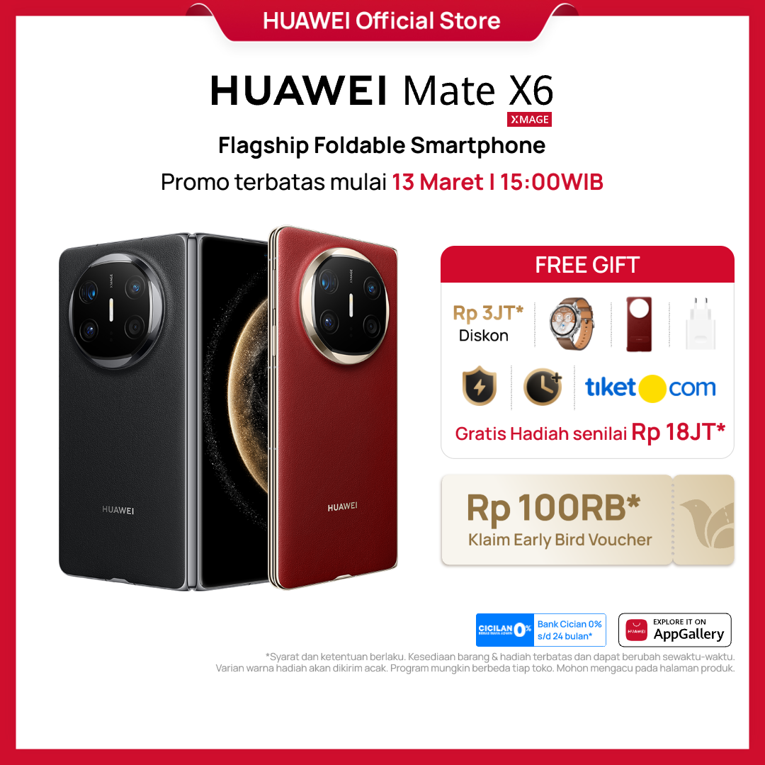 Jual HUAWEI Mate X6 Smartphone | Ultra Slim And Durable | Ultra Chroma ...