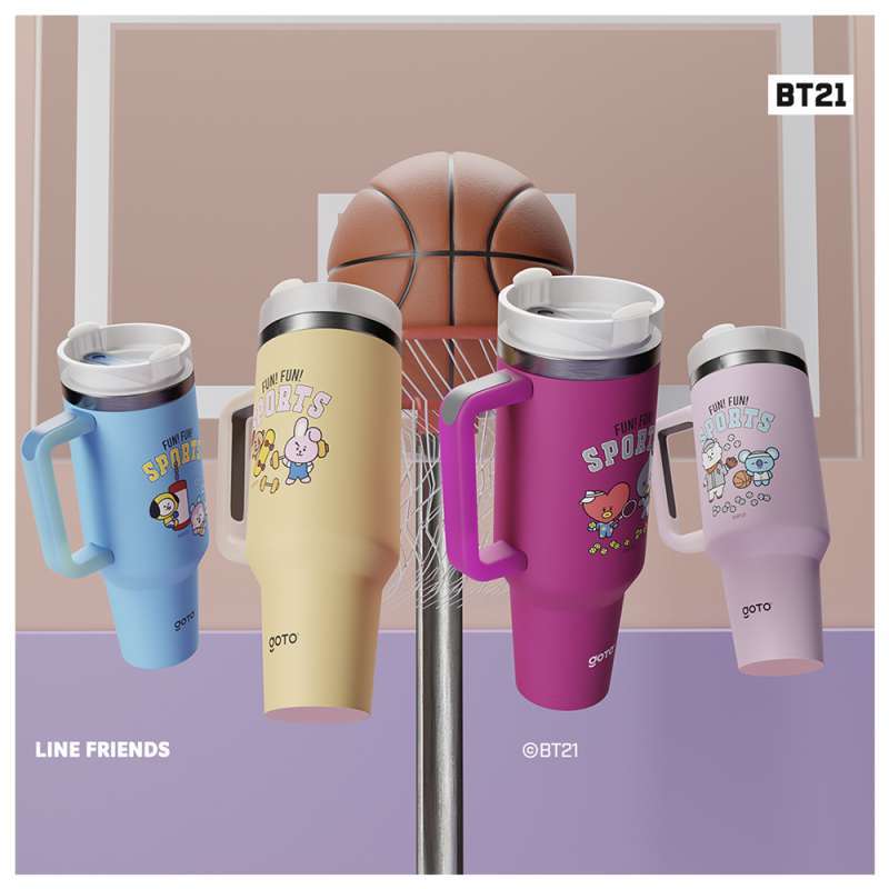 Promo Goto K-joy Sport X Bt21 Tumbler Tahan Dingin Panas Botol minum 1 ...