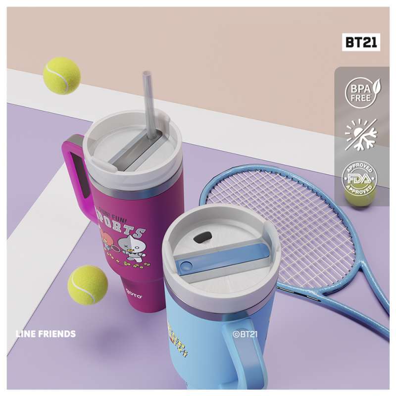 Promo Goto K-joy Sport X Bt21 Tumbler Tahan Dingin Panas Botol minum 1 ...