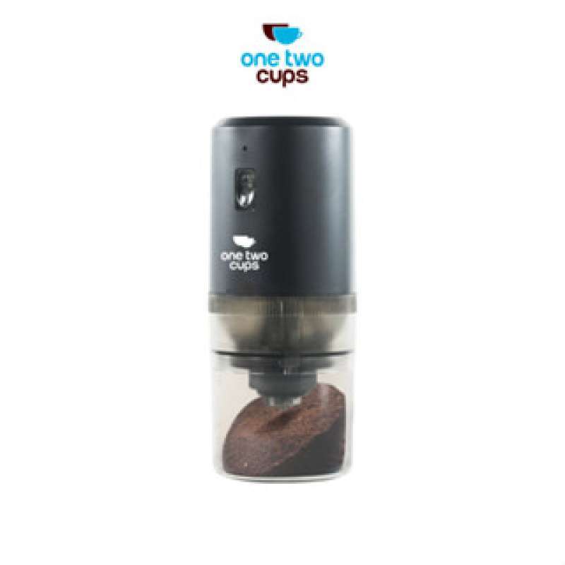 Promo One Two Cups Penggiling Kopi Elektrik Coffee Grinder Adjustable ...