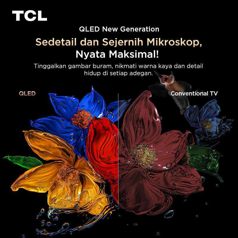 Promo [next Gen Qled] Tcl 50 Inch T6c - 4k Google Tv - Hva Panel Hdr 10 ...