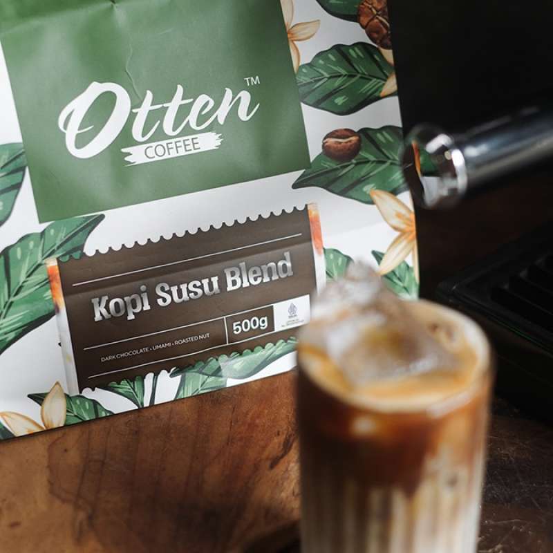 Jual Kopi Susu Blend 500gr - Biji / Bubuk Kopi House Blend Otten Coffee ...