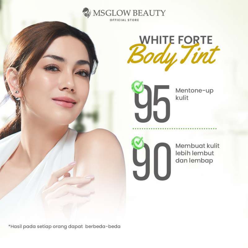 Jual Ms Glow - White Forte Body Tint - 150 Gr Di Seller Msglow Store ...