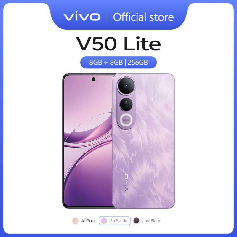 Jual [new Launch] V50 Lite 4g (8/256) - Ai Aura Light Potrait, Ai Erase ...