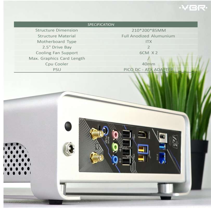 Jual Vbr I9 - Portable Compact Mini-itx Gaming Case I Vbr I-9 Di Seller ...