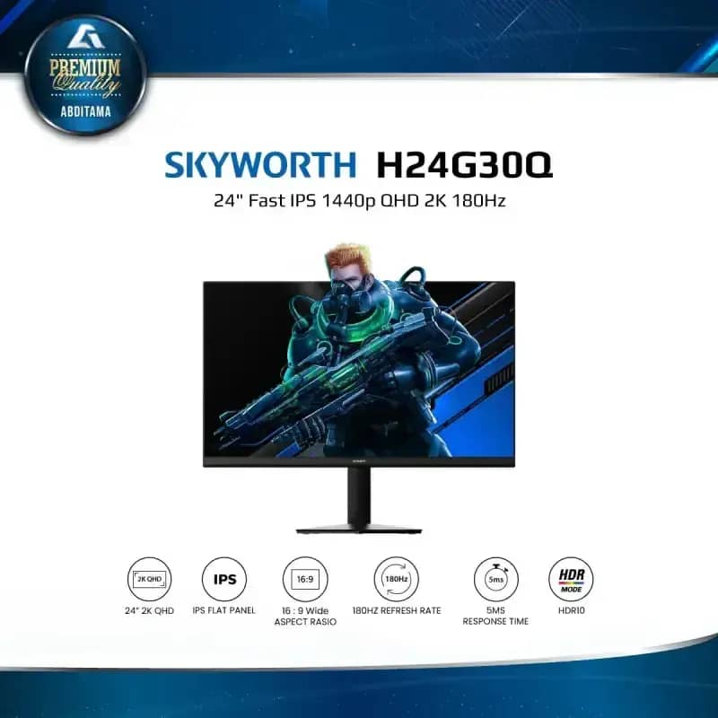 Jual Monitor Led Skyworth H24g30q 24 Fast Ips 1440p Qhd 2k 180hz Hdmi 2 ...