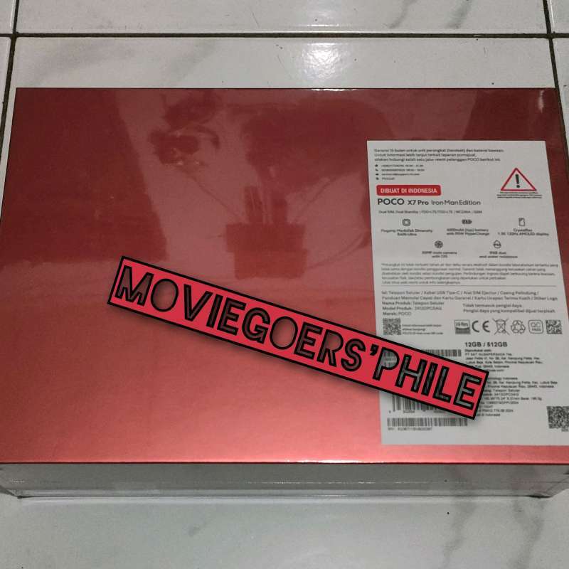 Jual Poco X7 Pro 5g Iron Man Edition (12/512gb) Bnib Garansi Resmi 15 ...