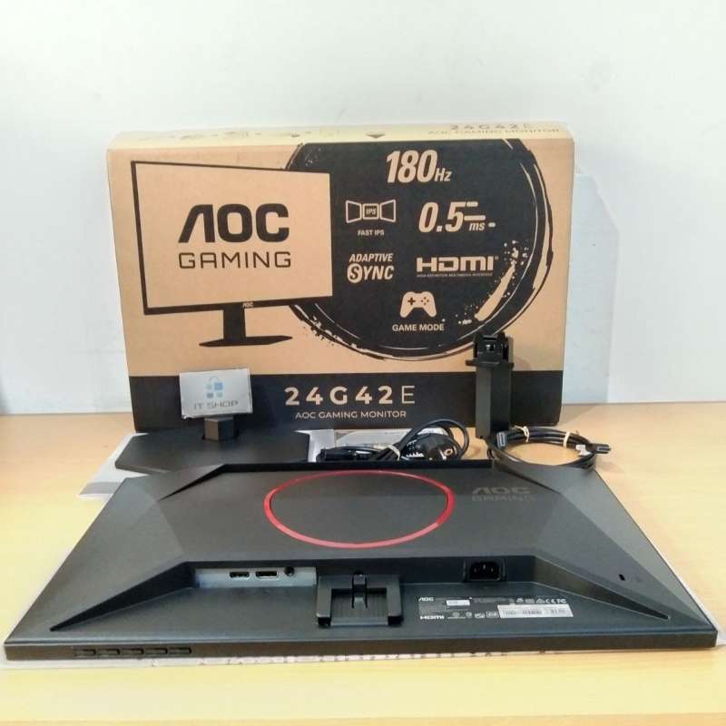 Jual Aoc 24g42e Fast Ips Fhd 0.5ms Adaptivesync Gaming Monitor 23.8 ...