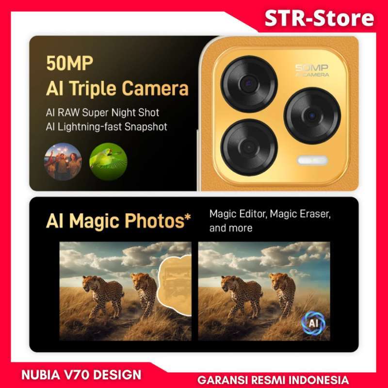 Promo Nubia V70 Design 8/256 Garansi Resmi Nubia RAM 8 + 12 V70 Design ...