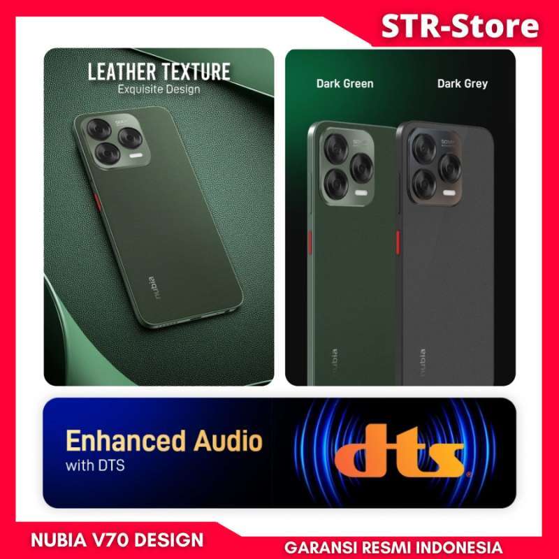 Promo Nubia V70 Design 8/256 Garansi Resmi Nubia RAM 8 + 12 V70 Design ...
