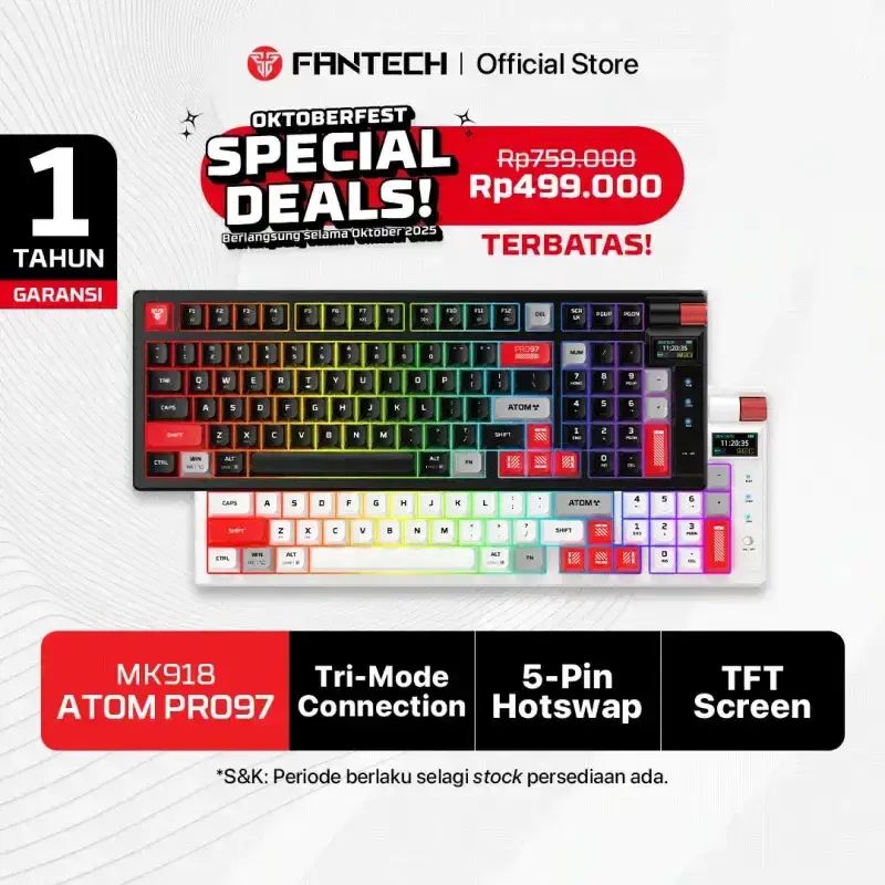 Daftar Harga Fantech Atom Series 🔥 Original & Spesifikasi Lengkap ...