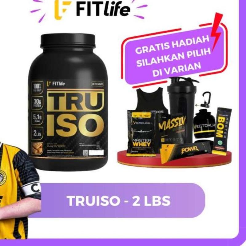Jual Fitlife Truiso Whey Protein Isolate 2lbs 900gr Wpro Iso Upgraded ...