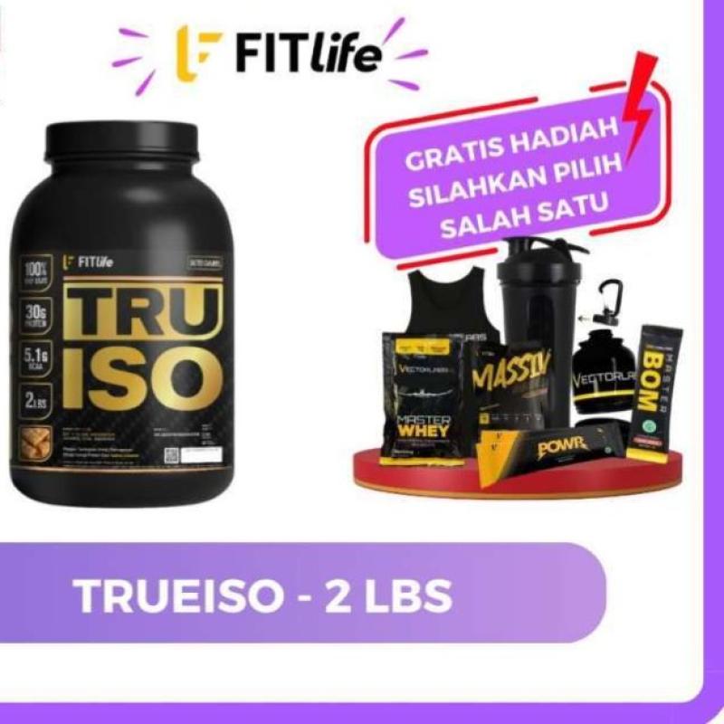 Jual Fitlife Truiso Whey Protein Isolate 2lbs 900gr Wpro Iso Upgraded ...