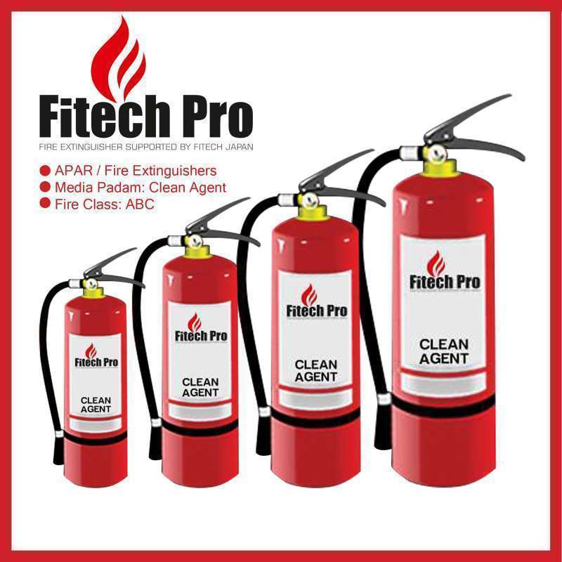 Jual Alat Pemadam Api Ringan Merk Fitech-pro Ukuran 3kg - Apar 3kg Isi ...