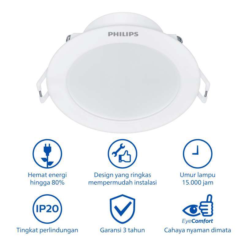 Promo Lampu Philips Radiantline Multipack Downlight Dl190b D150 14w 65k ...