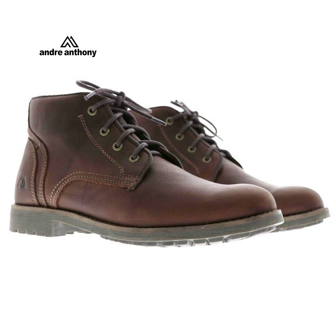 Jual Andre Anthony Arjuna Mid Cut Boots - Sepatu Boot Pria - Sepatu ...
