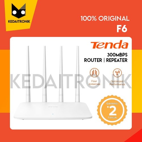 Promo Tenda F6 N300 AP Access Point Repeater Wifi Wireless Router Diskon 16 Di Seller