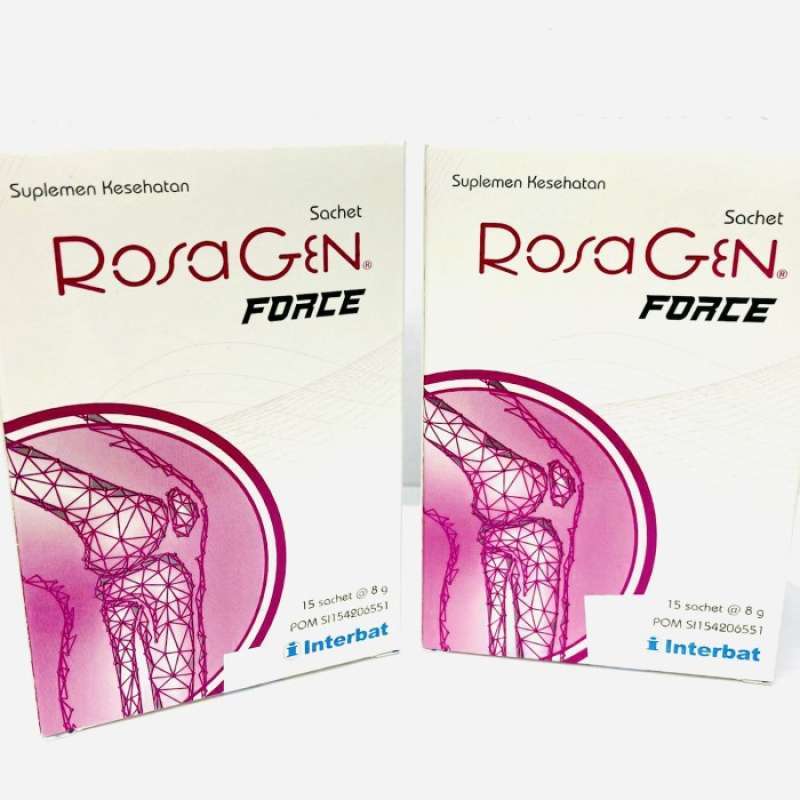 Promo Interbat Rosagen Vitamin Suplemen Kesehatan Untuk Tulang [15 ...