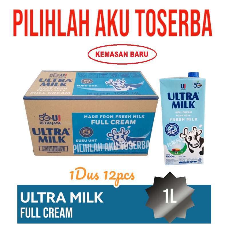 Jual Susu Ultra 1 Lt Karton Termurah - Harga Grosir Terupdate Hari Ini | Blibli