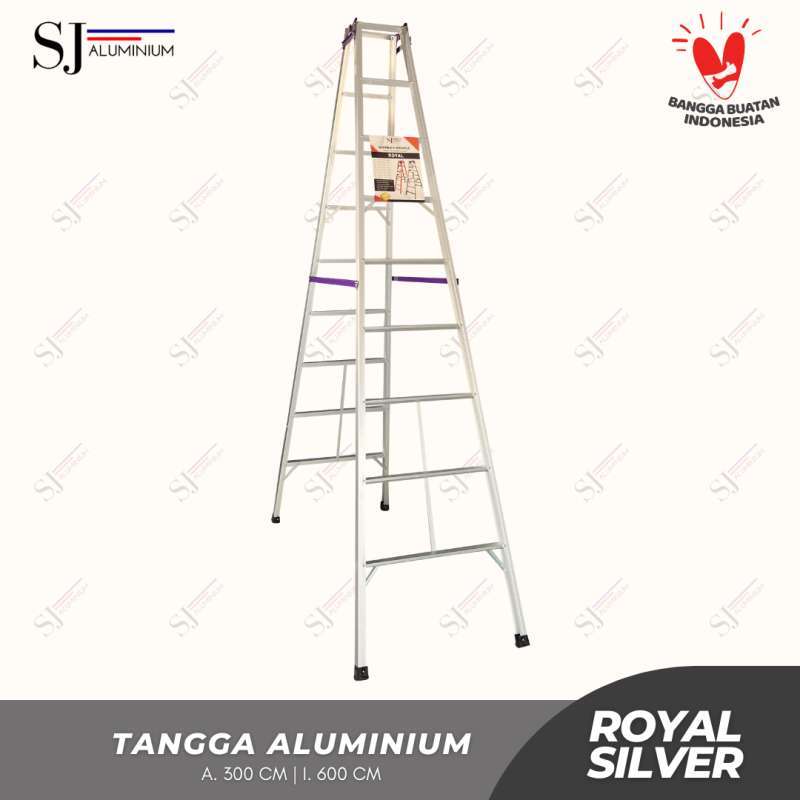 Jual Tangga Aluminium 6 Meter Original Murah - Harga Diskon Juni 2024 ...