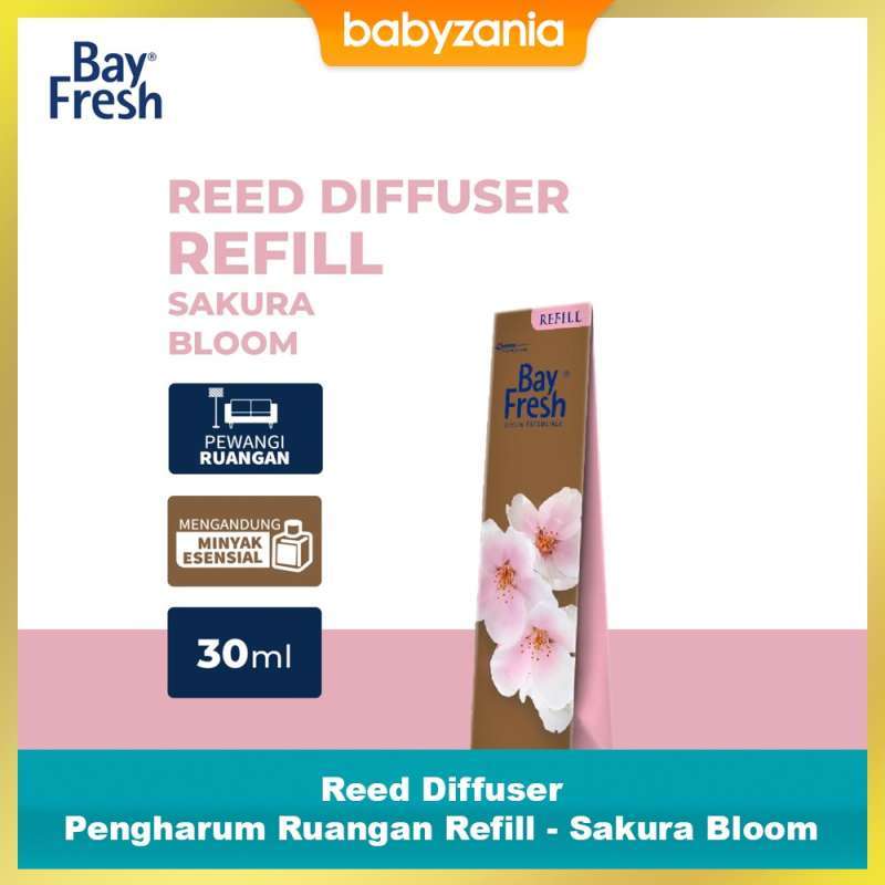 Promo Bayfresh Reed Diffuser Pengharum Ruangan Refill - Sakura Bloom ...