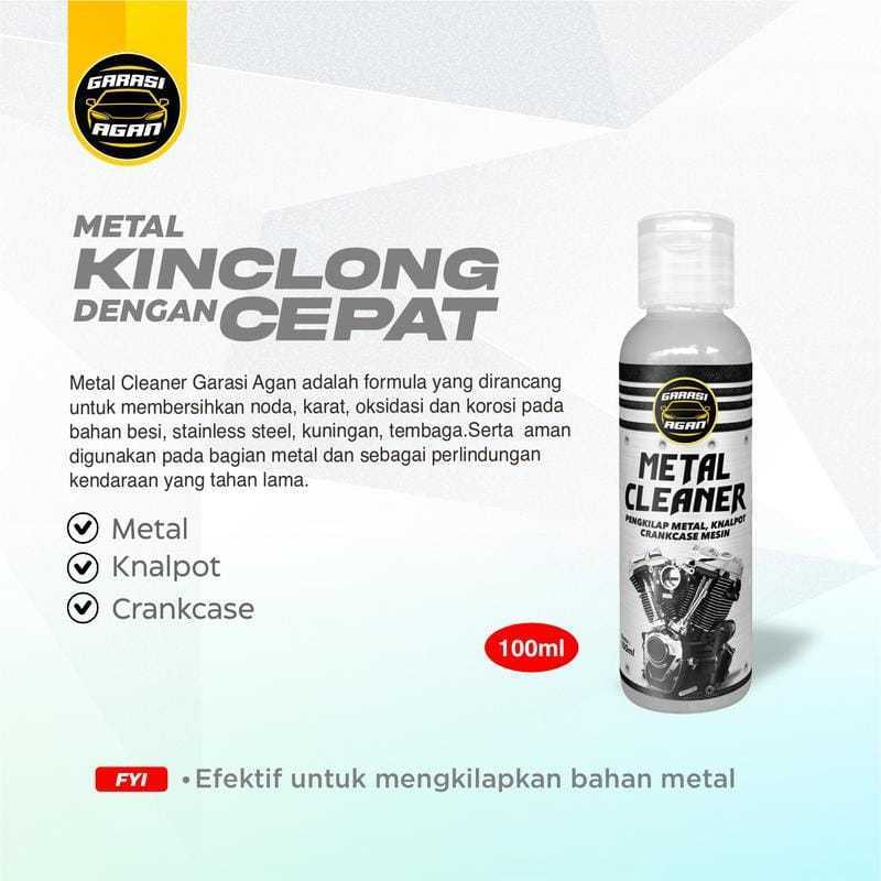 Promo Metal Cleaner Pengkilap Metal Aluminium Logam Krom Knalpot ...