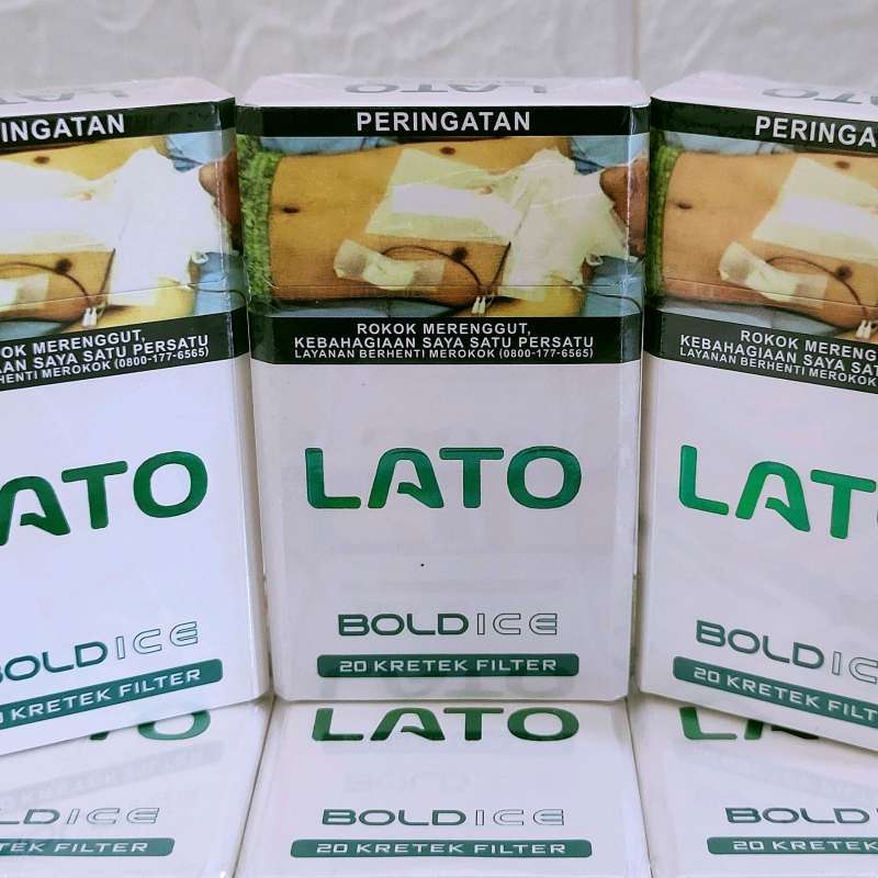 Promo Rokok Filter Lato Ice Bold 20 Batang Diskon 5% Di Seller Toko ...
