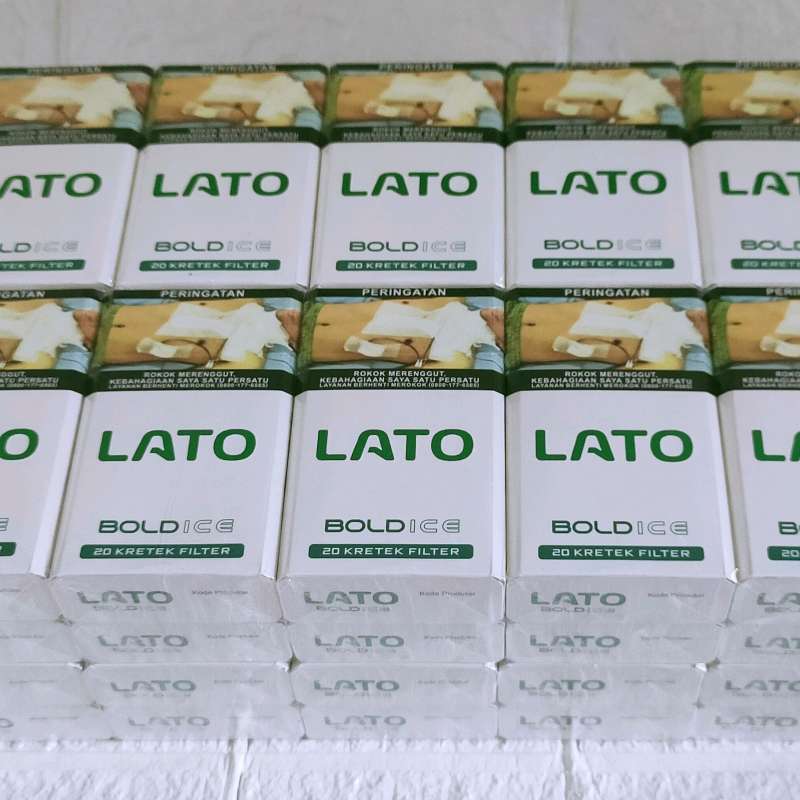 Promo Rokok Filter Lato Ice Bold 20 Batang Diskon 5% Di Seller Toko ...