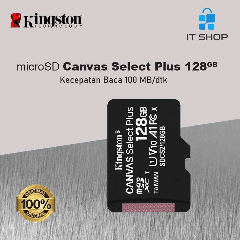 Daftar Harga Micro SD Card 128 GB Kingston 🔥 Original & Spesifikasi ...