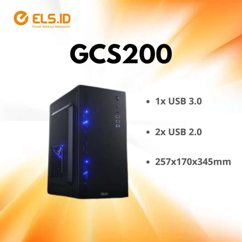 Promo Gamen Gcs200 Casing Pc Gaming USB 3.0 Diskon 13% Di Seller Els ...