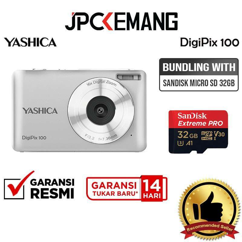 Promo Jpc Kemang Yashica Digipix 100 Compact Digital Pocket Camera ...