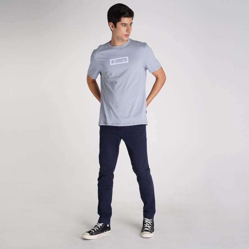Promo Converse Archive Box Tee Wet Stone Conmt8055478 Diskon 40% Di ...