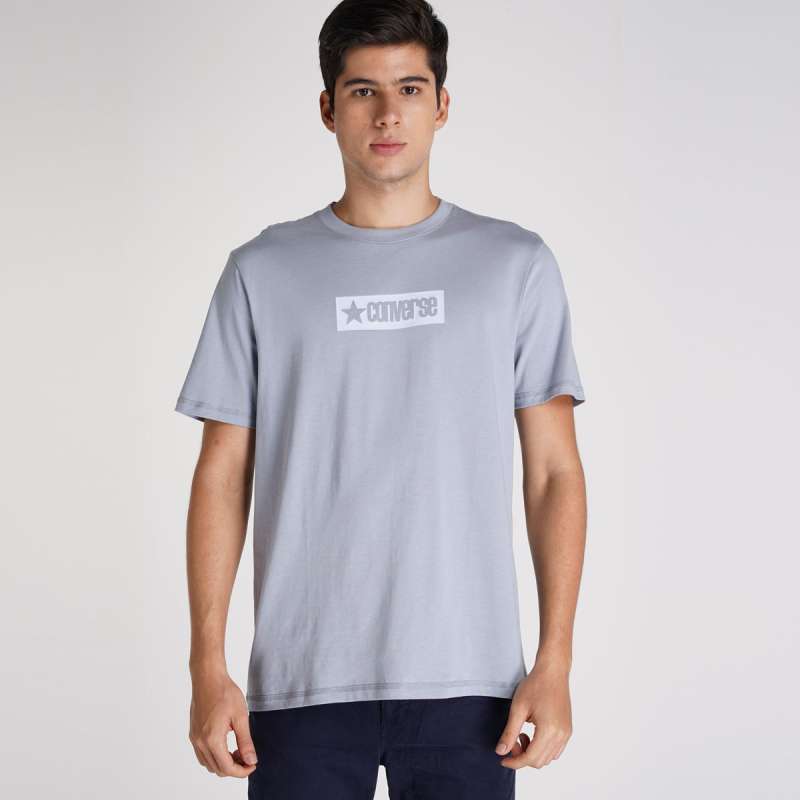 Promo Converse Archive Box Tee Wet Stone Conmt8055478 Diskon 40% Di ...
