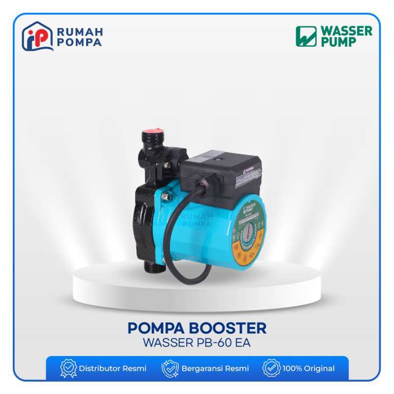 Jual Pompa Booster 60 Watt Wasser Pb 60 Ea Di Seller Rumah Pompa ...