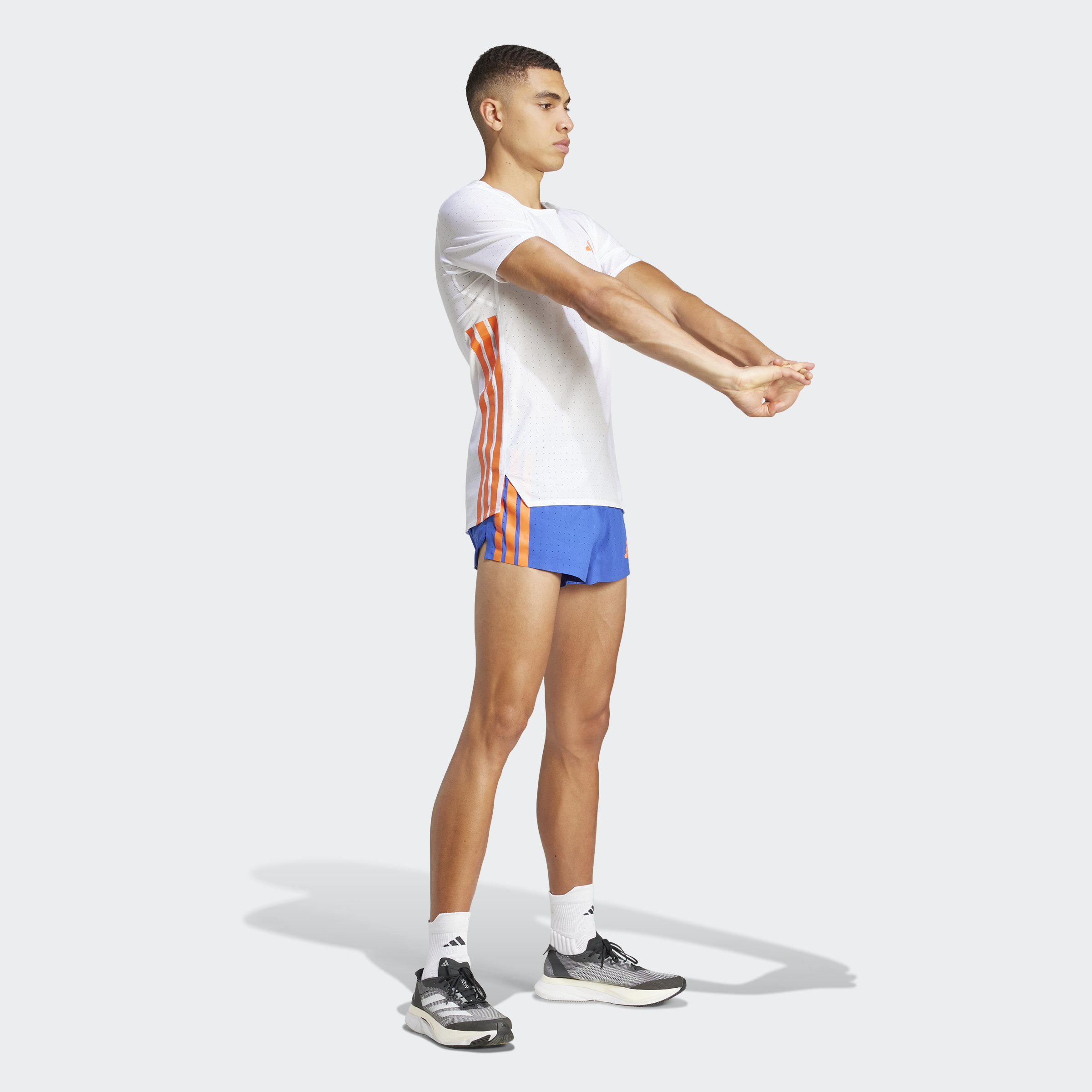 Promo adidas Men Running T-shirt Adizero Baju Lari Pria [jd4200] - A/m ...