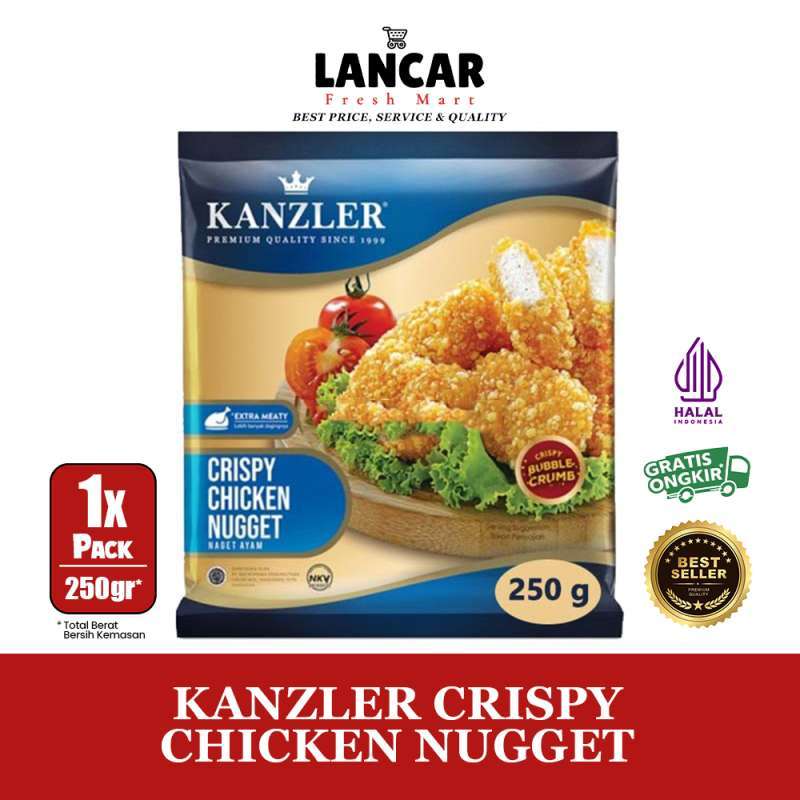 Kanzler Crispy Nugget 250 Gr Gratis Ongkir 🔥 Harga Murah Juni 2026