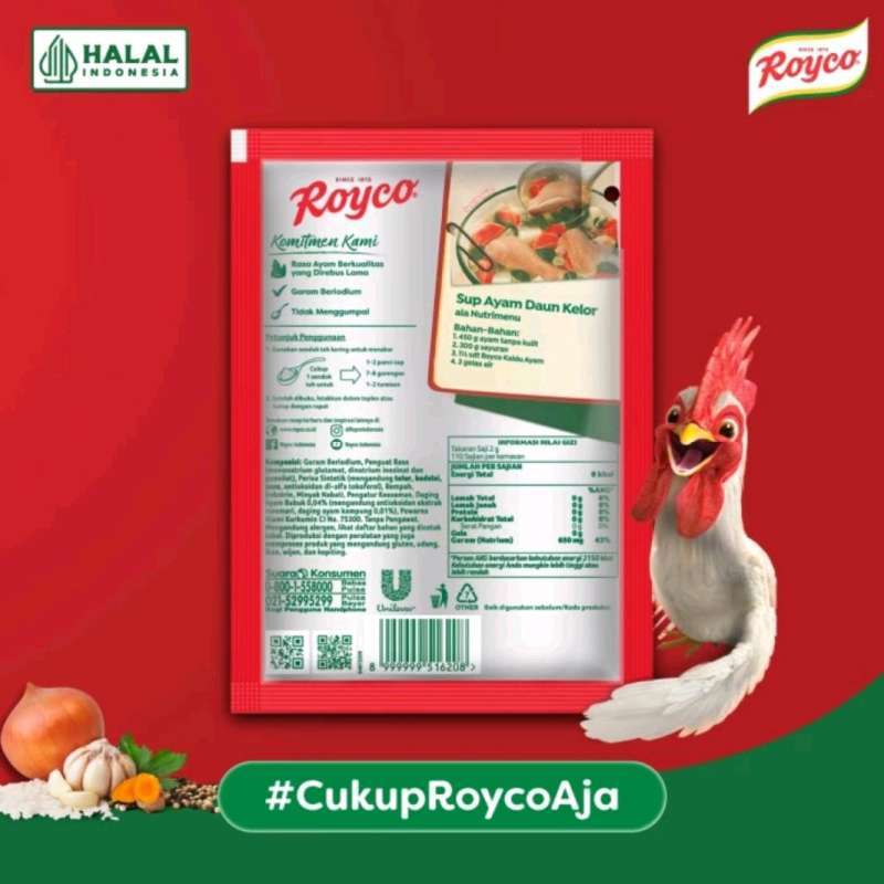 Jual Baru! Royco Ayam Bumbu Kaldu Pelezat Dengan Ayam Kampung 1 Karton ...