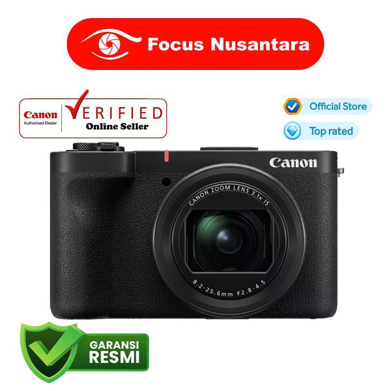 Jual Focus Nusantara - Canon Powershot V1 Digital Camera Garansi Resmi ...