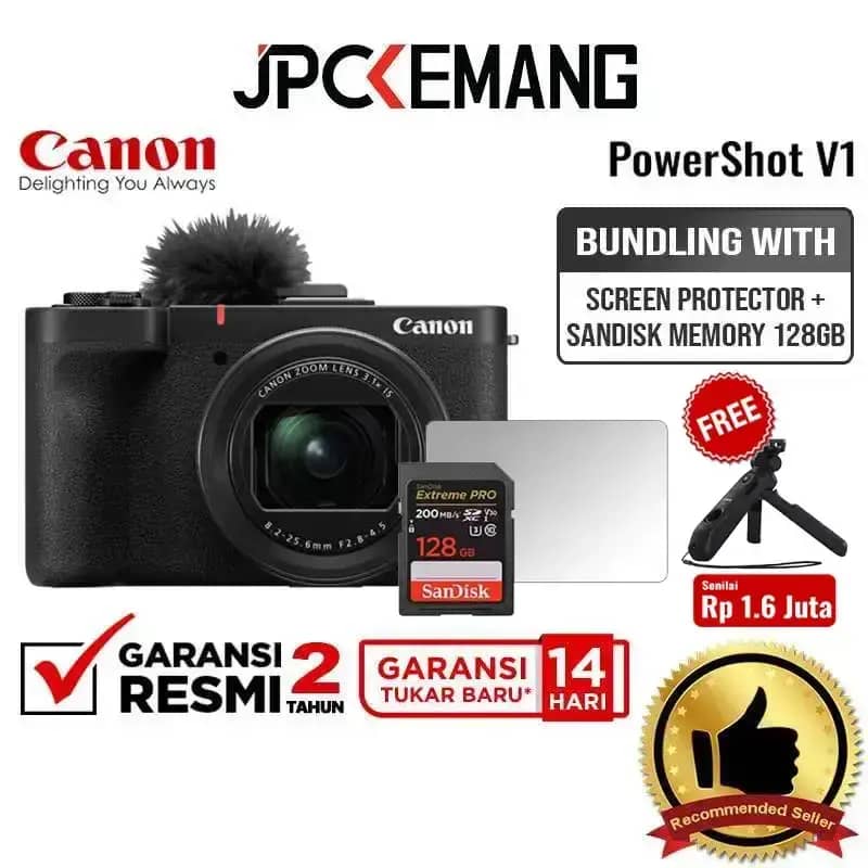 Promo Jpc Kemang Canon Powershot V1 Compact Digital Camera Power Shot V ...