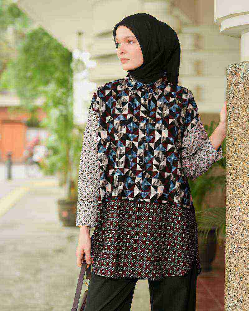 Jual Heaven Lights Alesha Shirt -plum Di Seller Heaven Lights By Blibli ...