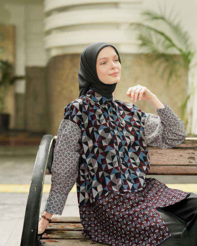 Jual Heaven Lights Alesha Shirt -plum Di Seller Heaven Lights By Blibli ...