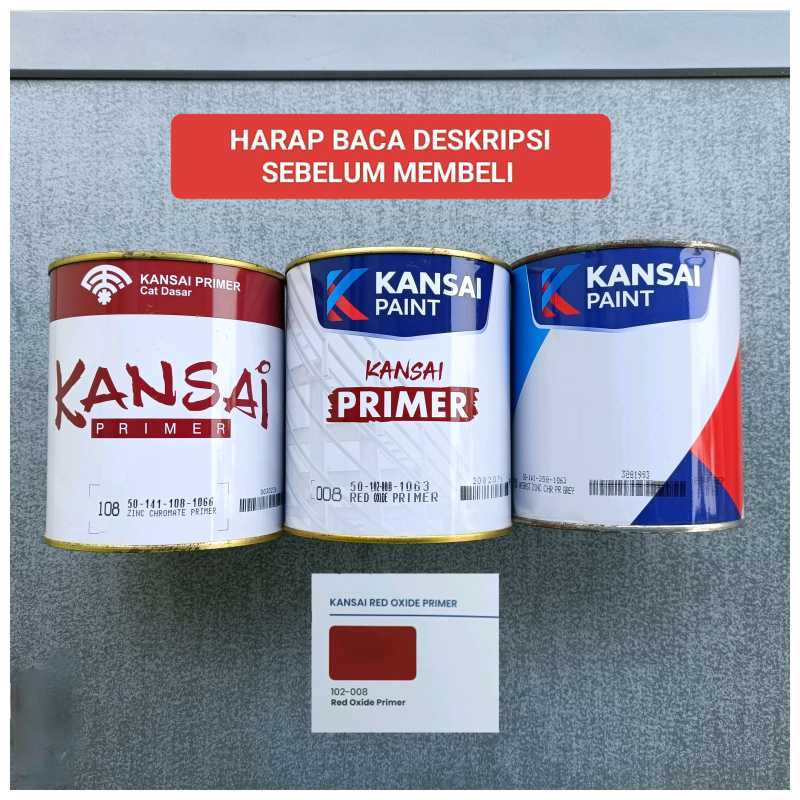 Jual Kansai Red Oxide Primer 1 Kg Meni Cat Dasar Besi Di Seller TB ...