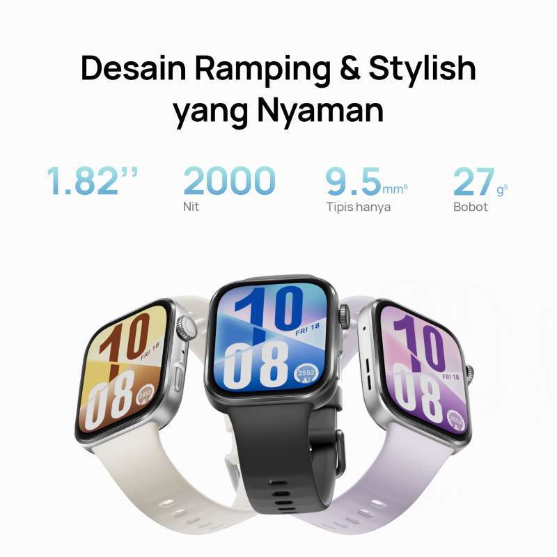 Promo 【2.2】huawei Watch Fit 4 Series | Stylish Design | GPS | 10-day ...