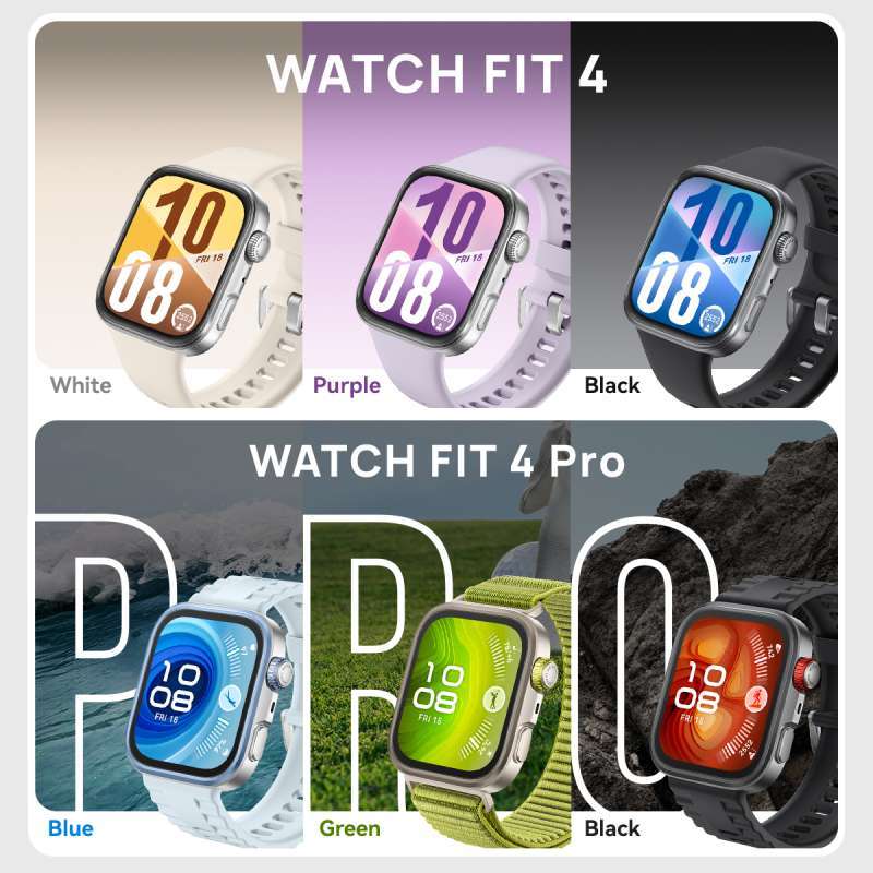 Jual HUAWEI Watch Fit 4 Series | Stylish Design | GPS | 10-day Battery ...