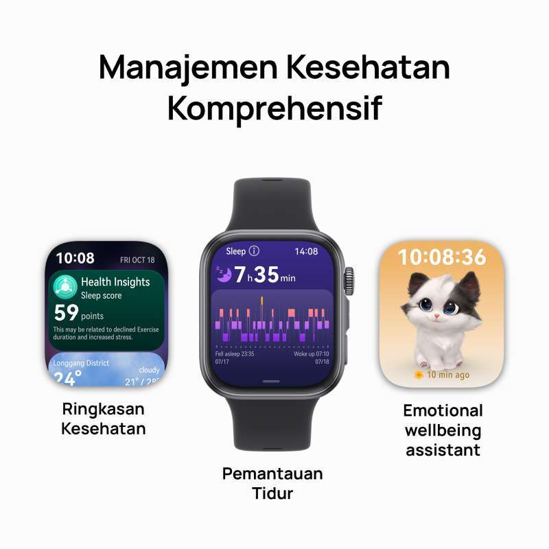 Promo 【best Selling】huawei Watch Fit 4 Series | Stylish Design | GPS ...