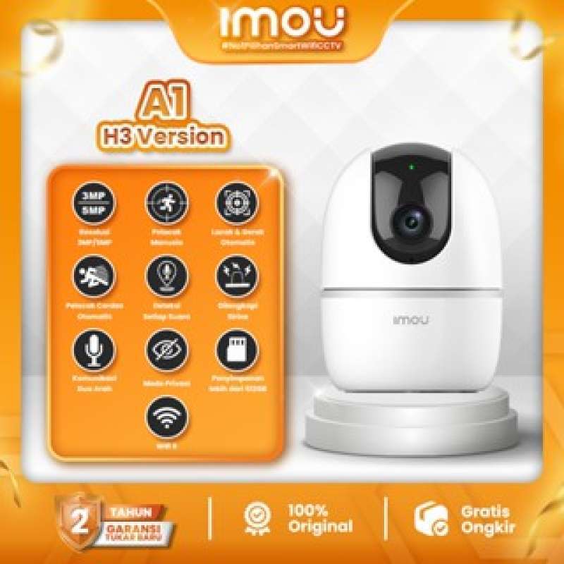Promo Imou Ranger A1 3mp / 5mp Kamera Smart Cctv Wi-Fi 6 Indoor Human ...