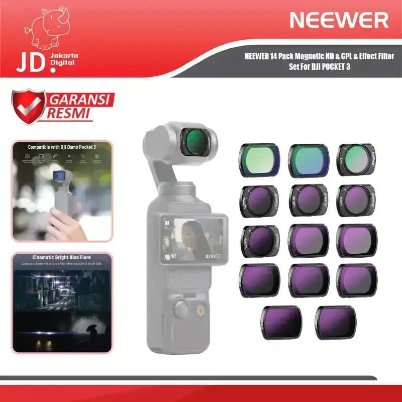 Jual Neewer 14 Pack Magnetic Nd & Cpl & Effect Filter Set For Dji ...